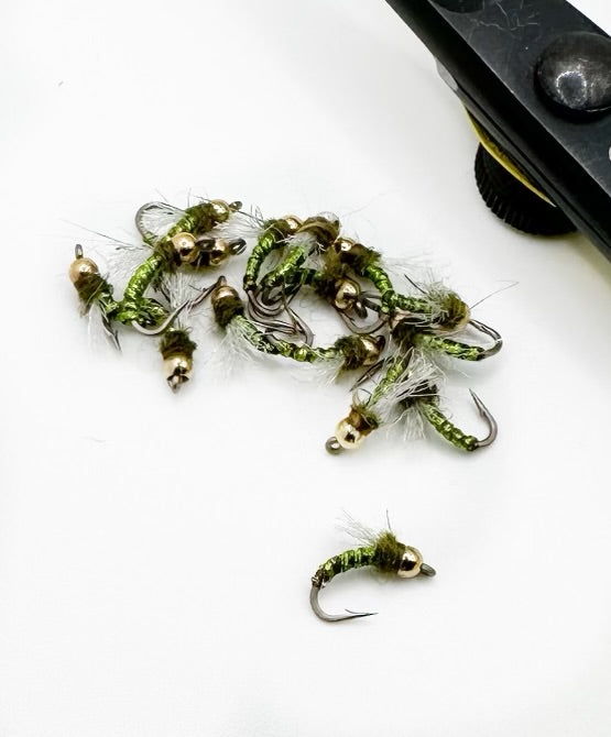 Tufted Flash Midge Chartreuse – North Country Fly Shop